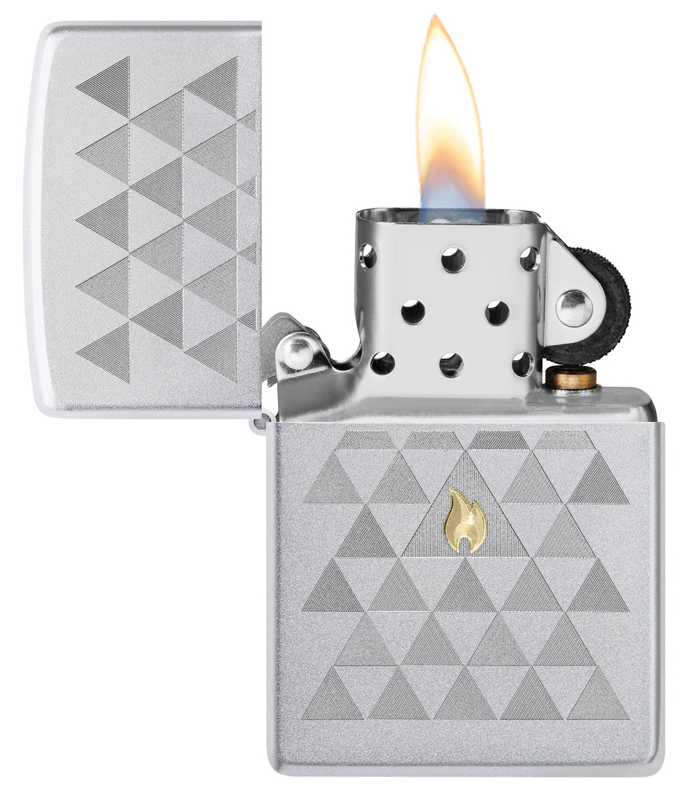 ZIPPO | Windproof Lighter Design ‘Pyramid Pattern’ – Zippo Belgium